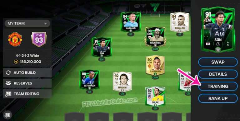 How to Train Players in FC Mobile 26