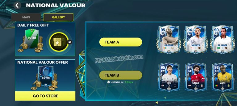 EA Sports FC Mobile 24: National Valour Event Guide - FIFAMobileGuide.com