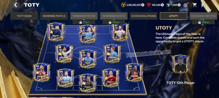 Fc Mobile 24 Toty Team Of The Year Event Guide