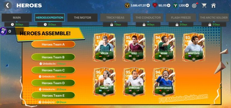 EA Sports FC Mobile 24: Heroes Event Guide - FIFAMobileGuide.com