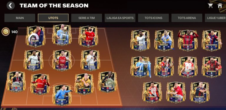 EA Sports FC Mobile 24: Team of the Season (TOTS) 2024 Event Guide ...