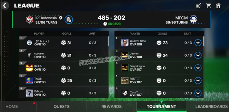 FC Mobile 26 Leagues Guide