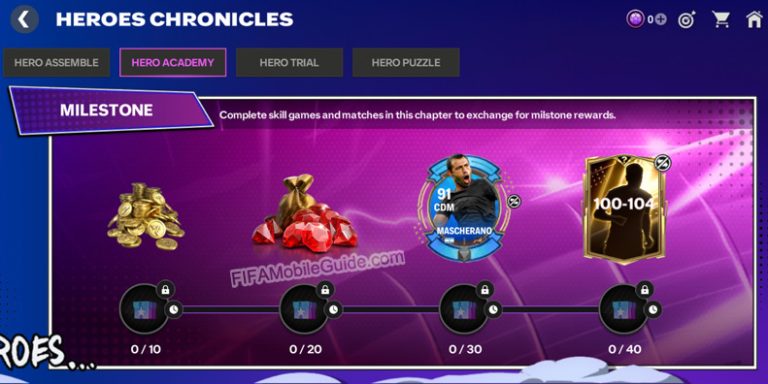 FC Mobile 26 Heroes Chronicles Event Guide
