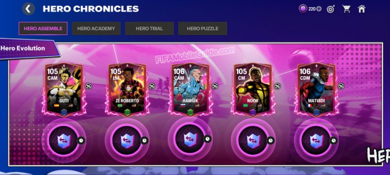 FC Mobile 26 Heroes Chronicles Event Guide