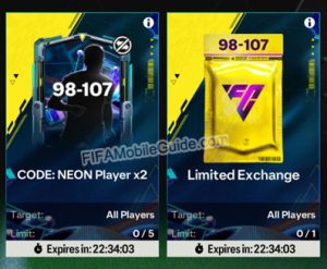 CODE: NEON Event Guide - FIFAMobileGuide.com