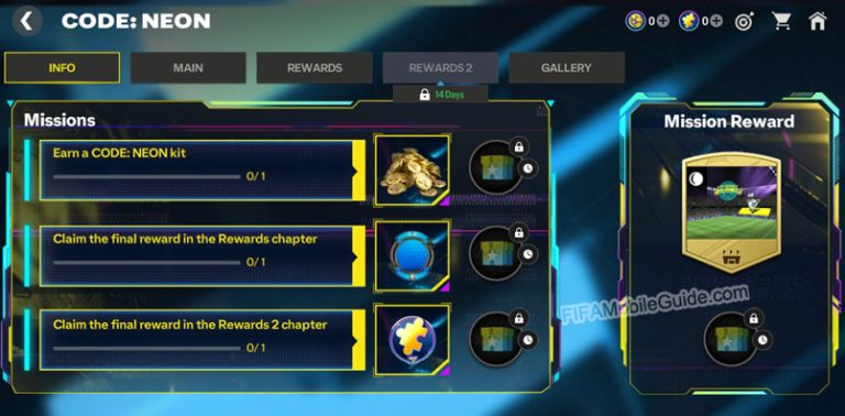 CODE: NEON Event Guide - FIFAMobileGuide.com