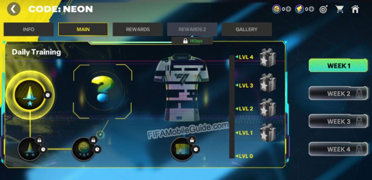 CODE: NEON Event Guide - FIFAMobileGuide.com