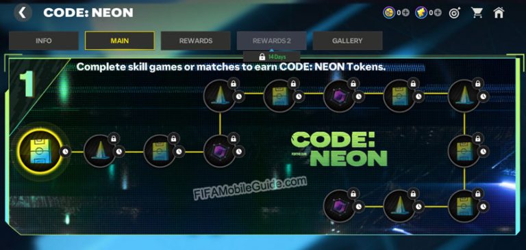 CODE: NEON Event Guide - FIFAMobileGuide.com