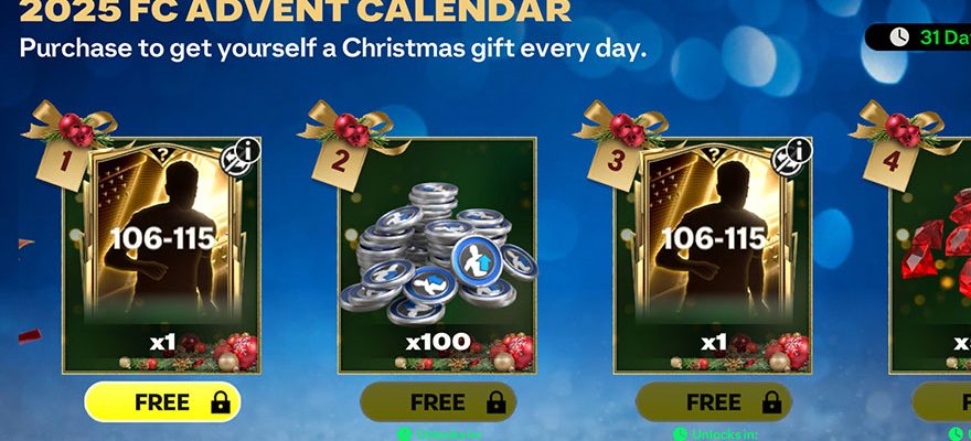 FC Mobile 2025 FC Advent Calendar
